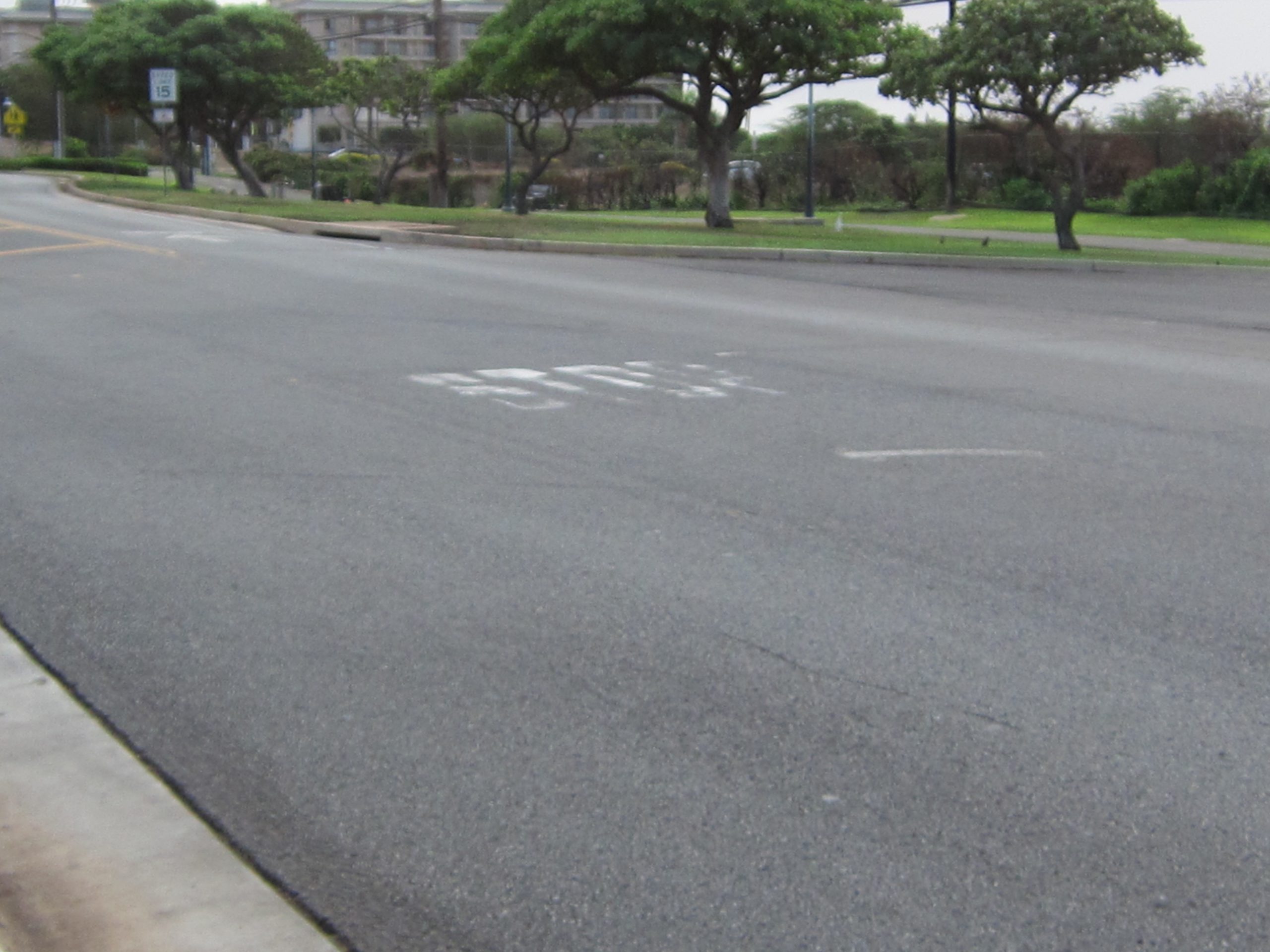 Administration Failure! Liloa Drive Road Painting Needed For Safety ...